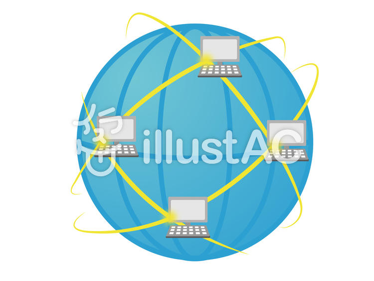 インターネットイラスト - No: 89557／無料イラストなら「イラストAC」