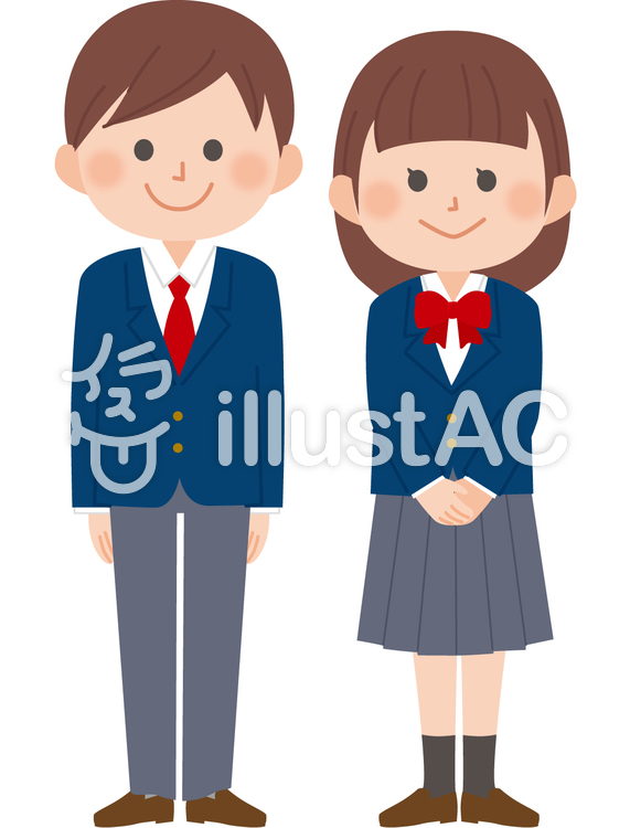 学生イラスト - No: 956132／無料イラストなら「イラストAC」