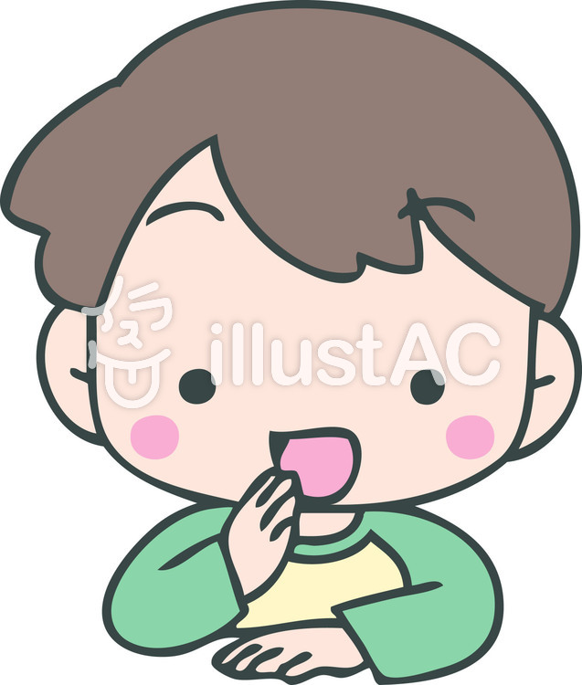 手話でありがとう(男の子)イラスト - No: 2100115／無料イラストなら「イラストAC」