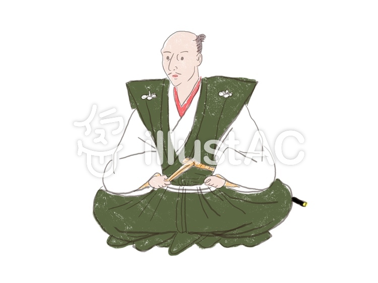織田信長イラスト - No: 1229254／無料イラストなら「イラストAC」